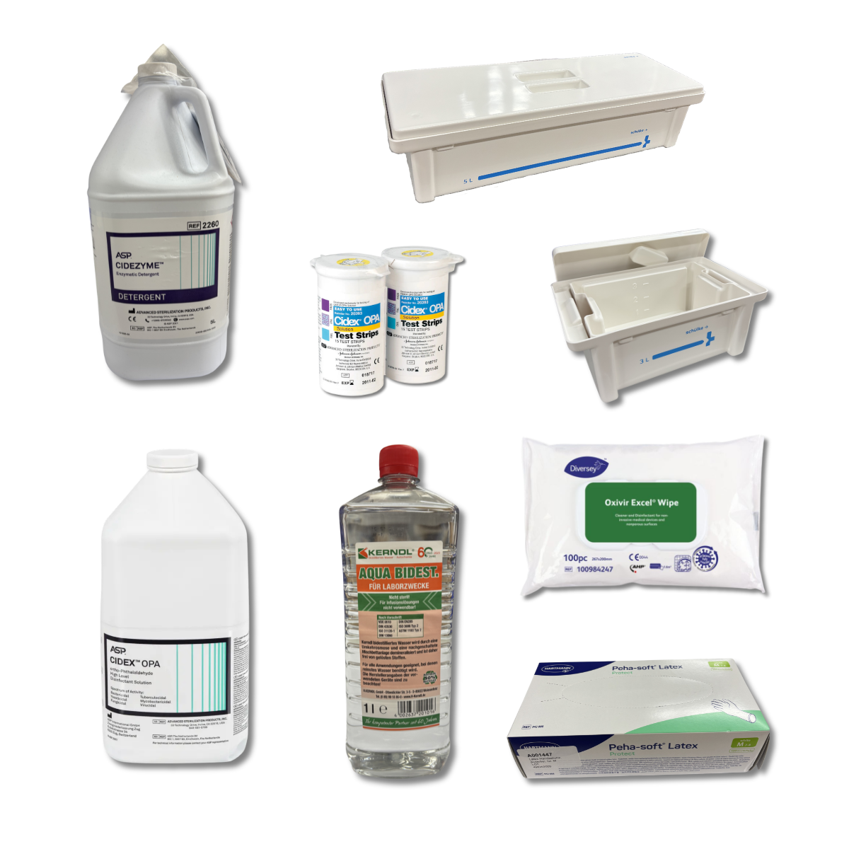 Cidex Desinfektionsset, Basic – COSMED Deutschland GmbH